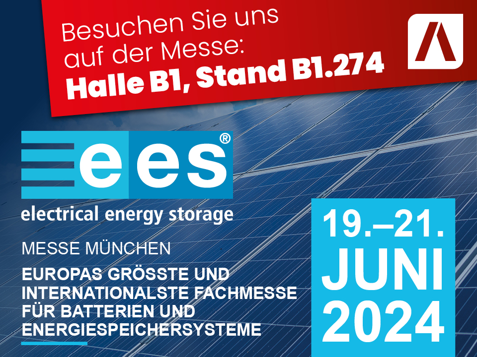 Wir sind auf der The smarter E Europe 2024